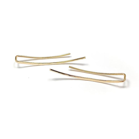 Long Ear Crawler Earrings – Hoops By Hand